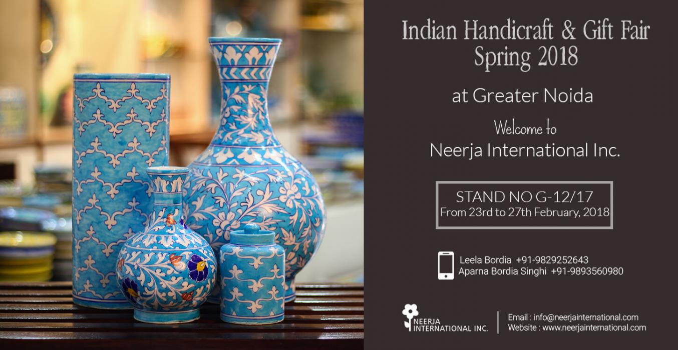 Blue pottery Jaipur | Neerja International Inc
